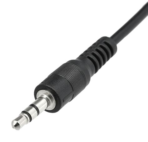 Audio Cable Mini Jack 35mm Aux To Aux 1m Black