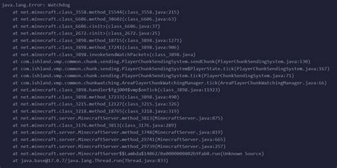 Server Keeps Crashing With The Following Error Has Anyone Seen It Before Radmincraft