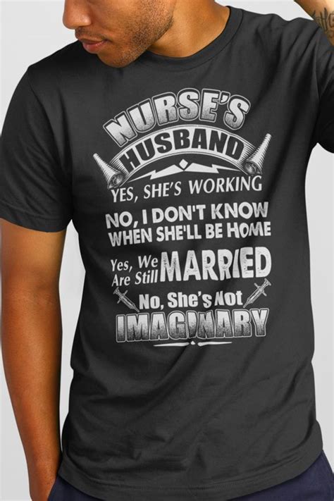 My Nurse Wife Is Not Imaginary Nurse T Design Available On Tee
