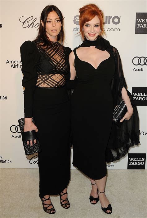 Christina Hendricks 2014 Elton John Aids Foundation Oscar Party