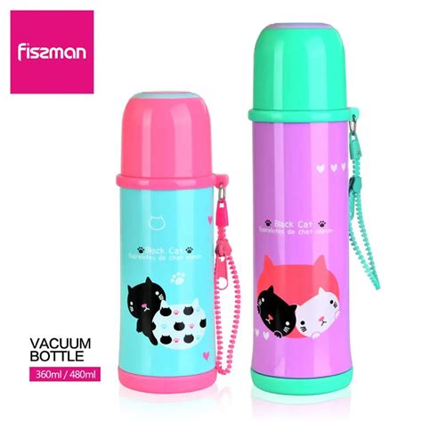 Термос колба из нержавеющей стали с двойными стенками для женщин и детей 360 мл 480 мл