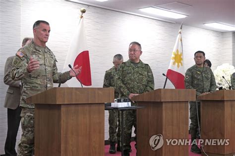 美·日·필리핀 육군 지휘관 첫 회담…중국 대응 협력 강화 나무뉴스