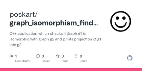 Github Poskartgraphisomorphismfinder C Application Which Checks