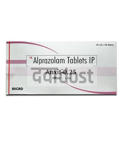 Anxit 0 5mg Tablet Upto 8 51 Off Dawaadost