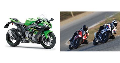 Motorrad Vergleich Kawasaki Ninja Zx 10r Krt 2018 Vs Bmw S 1000 Rr 2019