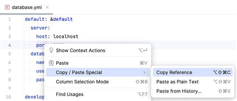 Languages And Frameworks YAML JetBrains Rider Documentation