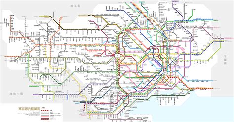 東京 東京都内路線図 Kzξのイラスト Pixiv