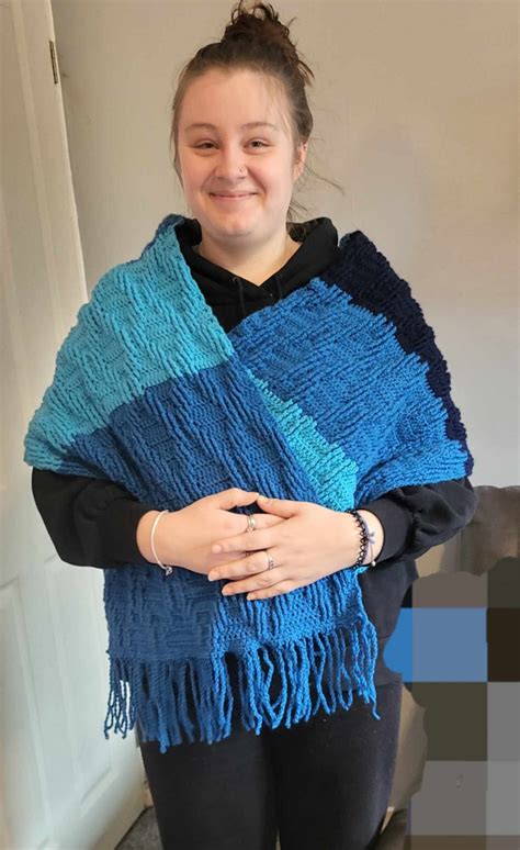 Winters Blush Scarf — Auburncraft Crochet Design Patterns Free Paid