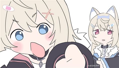 Fuwawa Abyssgard And Mococo Abyssgard Hololive And More Drawn By Ardenlolo Danbooru