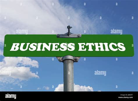 Ethics Sign Stock Photos Ethics Sign Stock Images Alamy