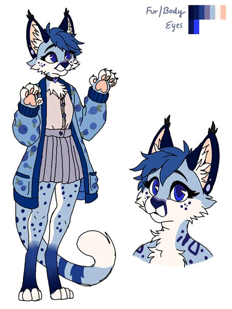 Blueberry Serval Adoptable Oc Rfurry
