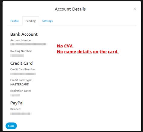 How Can I Get Credit Card Cvv In Paypal Test Account Stack Overflow