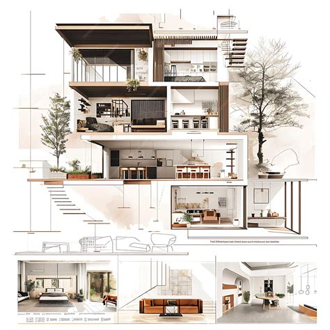 Premium Photo Visual Guide To The Interior Design Process Steps