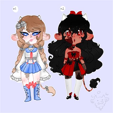 Thicc Cow Adoptables Closed By Thicccow On Deviantart