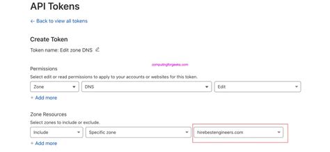 Use Lets Encrypt On Private Network With Cloudflare Computingforgeeks