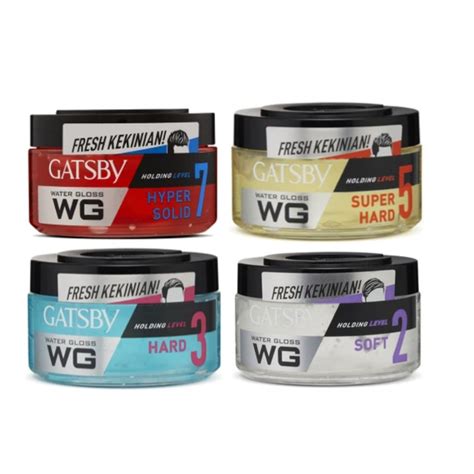 Jual Gatsby Water Gloss Minyak Rambut Pria 75g Shopee Indonesia
