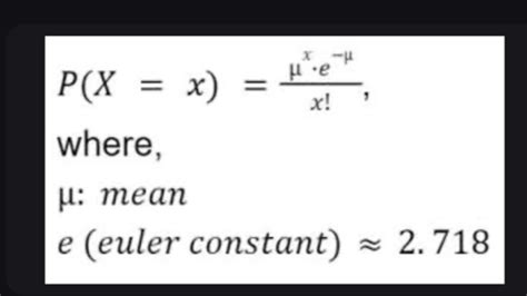 Poisson Distribution Flashcards Quizlet