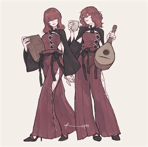 Popola And Devola Nier And More Drawn By Dadadadadaist Danbooru