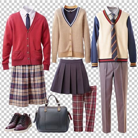 High School Clothes Premium Ai Generated Psd