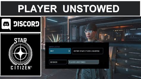 Star Citizen Fr Player Unstowed Youtube