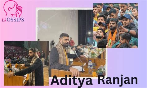 Aditya Ranjan Sir Biography Age Wife Career Net Worth And More She Gossips