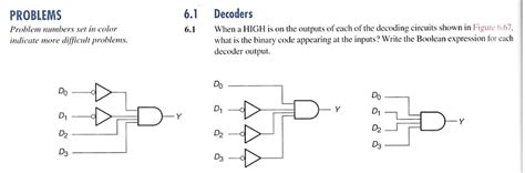 answered 6 1 6 1 decoders when a high is on the… bartleby