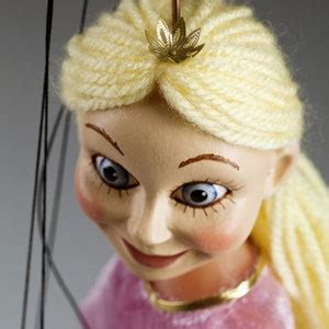 Princess Rosie Awesome String Puppet Handmade In Small Edition By Czech Marionettes Etsy