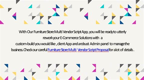Ppt Readymade Furniture Store Multi Vendor Script Scriptstore In