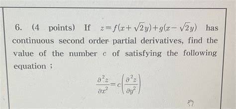 Solved Points If Z F X Y G X Y Hascontinuous Chegg