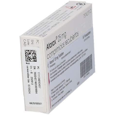 Atarax 25 Mg 50 St Mit Dem E Rezept Kaufen Shop Apotheke
