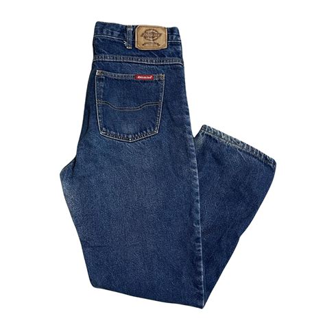 Dickies Flannel Lined Jeans 📏size 34 X 30 Condition Depop