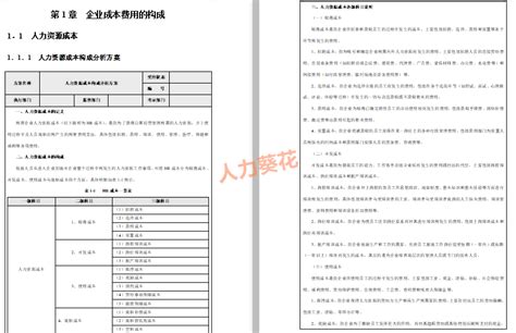 这是我见过最牛的人力成本分析模板！直接套用！表格