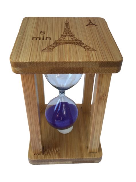 Лилав пясъчен часовник 5 минути ДДН Кристъл