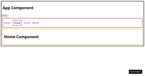 React Router Navigation Codesandbox