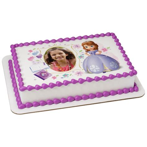 Sofia The First Dreaming In The Garden Photocake Frame Decopac