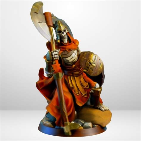 Hot Goblin スケルトン・ハルバードa ミニチュア ホットゴブリン