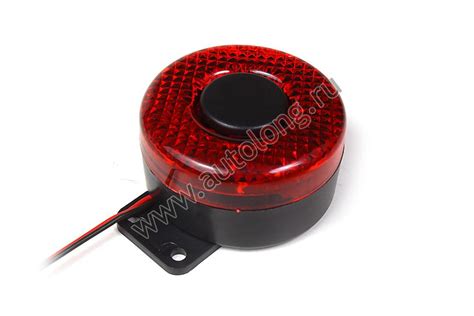 Характеристики товара Сигнал звуковой заднего хода с подсветкой 12v