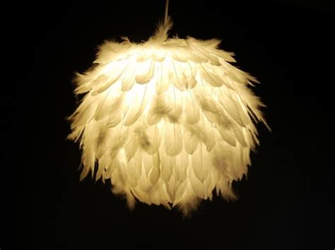 10 Delightful Diy Feather Lamps You Can Make In No Time
