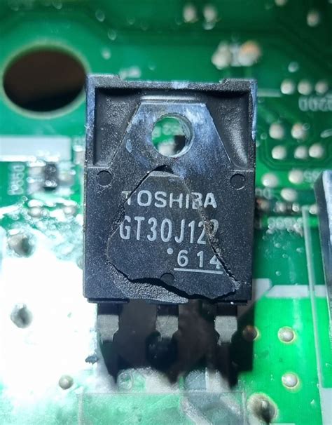 Blown Fuse And Igbt On Toshiba Main Board Rairconditioners