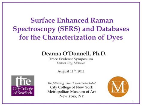Pdf Surface Enhanced Raman Spectroscopy Sers And Dokumentips