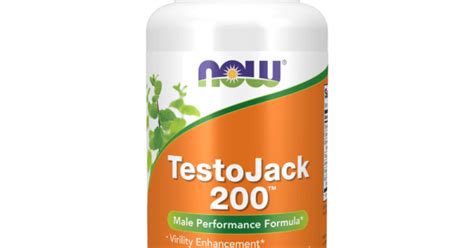 NOW TestoJack 200 60 растителни капсули | Топ Цена