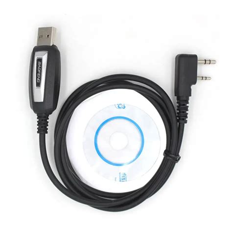 BAOFENG USB Programming Cable With Driver CD For UV R UV BF S UV R BF UVB Portable
