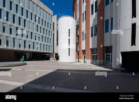 Italy Lombardy Milan Luigi Bocconi Commercial University Courtyard