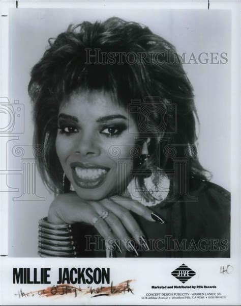 1987 Press Photo Millie Jackson Soul Randb Disco Singer And Comedian C