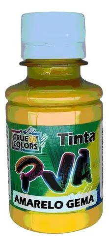 Tinta Mate Pva Para Manualidades Ml Colores Verdaderos Varios Colores Color Amarillo