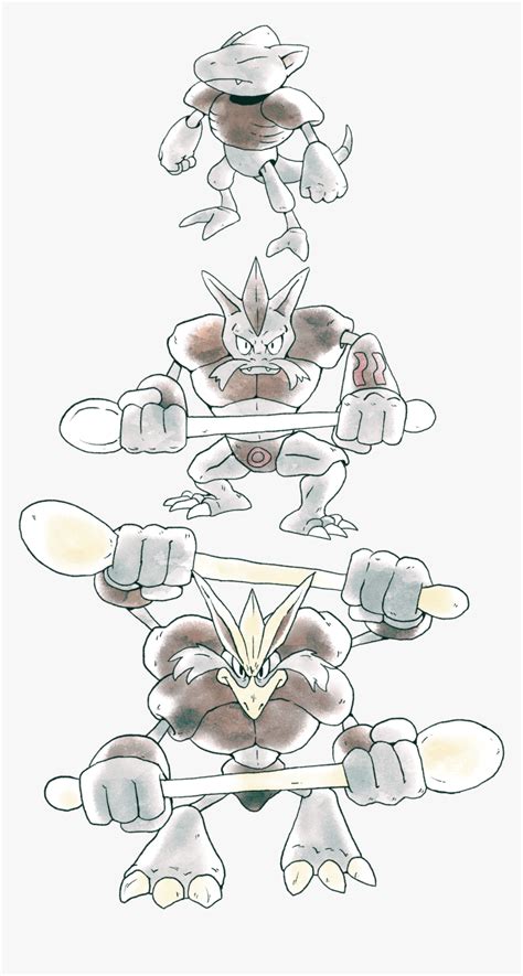 Machamp Alakazam Fusions Alakazam And Machamp Fusion Hd Png Download Kindpng