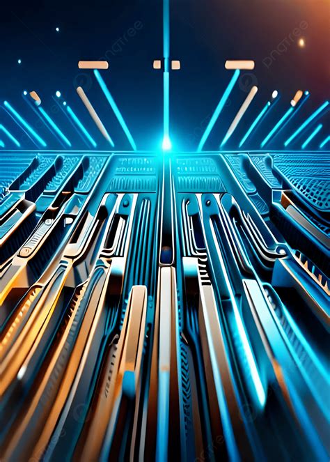 Blue Light Science And Technology Background Wallpaper Image For Free Download Pngtree