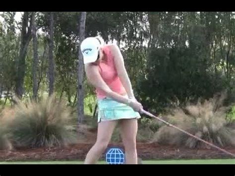 Morgan Pressel Priceless Golf Swing Golf Swing Golf Tips Golf Lessons
