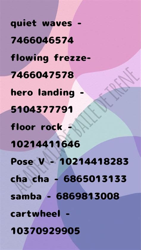 Roblox Emote Codes Free Download