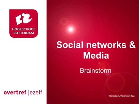 Snm Brainstorm Sessie PPT